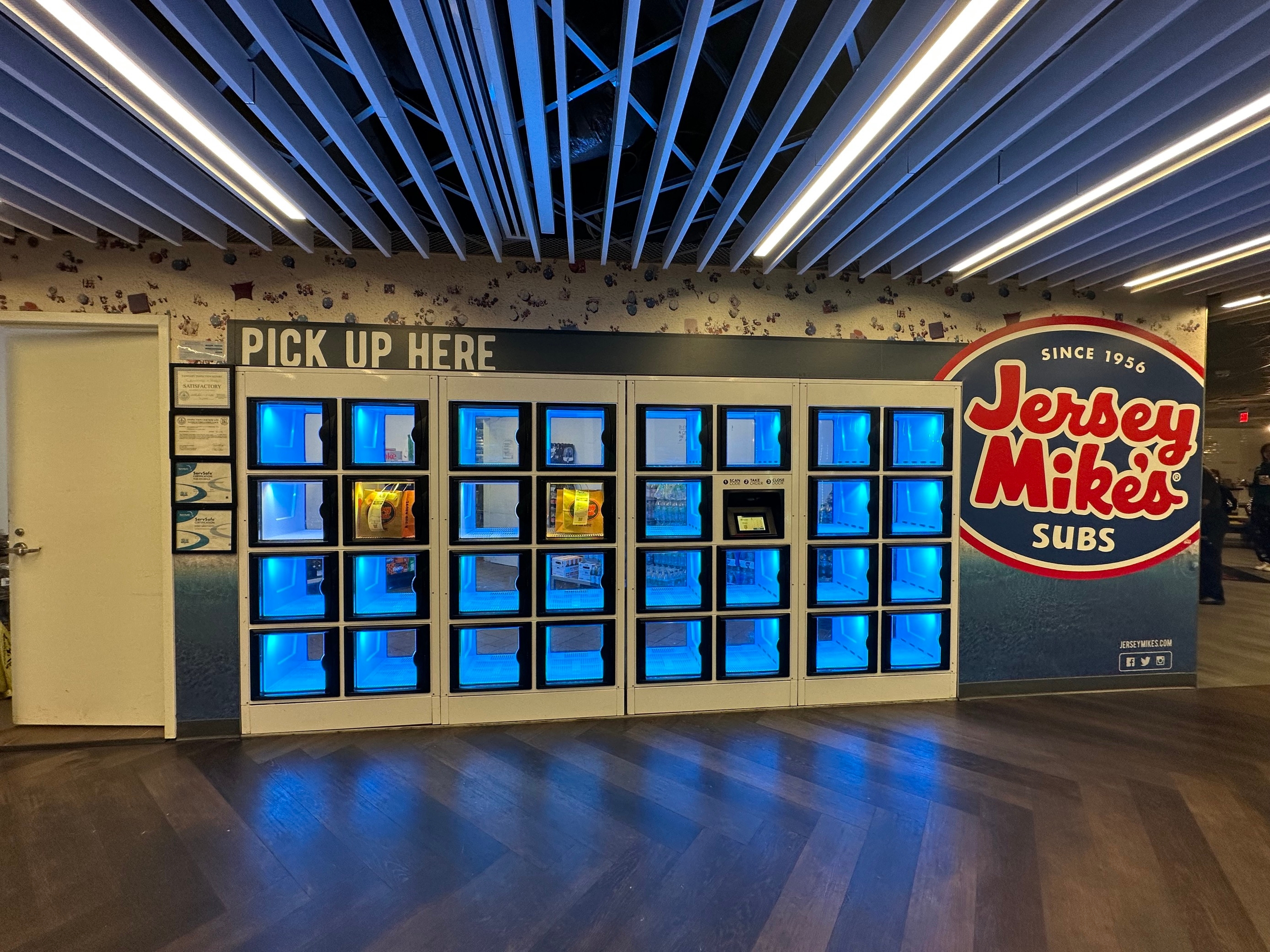 Smart food lockers with hidden ghost kitchens crack the code on college ...