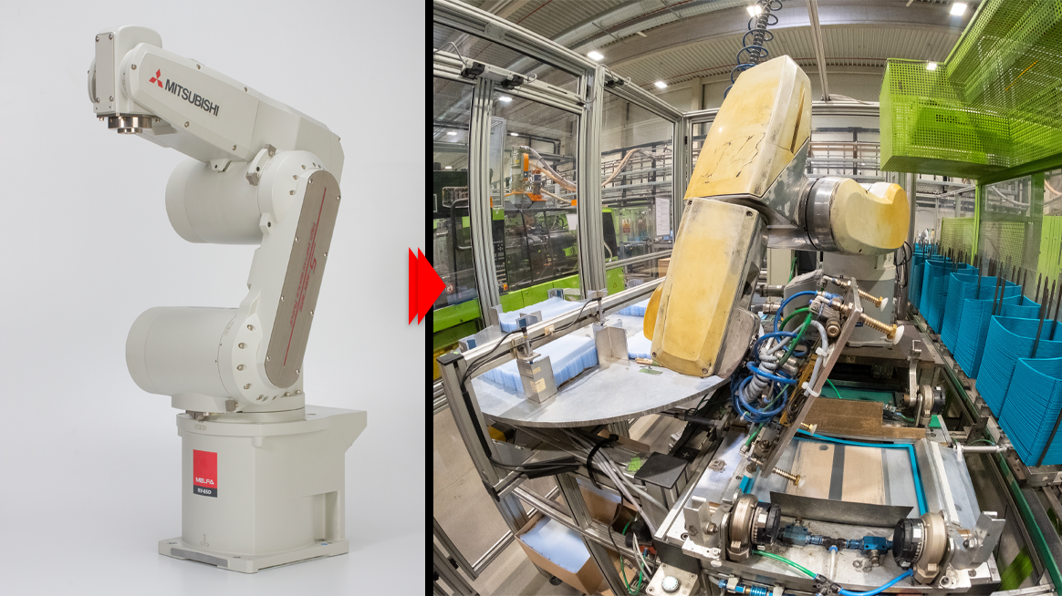 ME robots at Durable - a success story - Mitsubishi Electric Factory ...