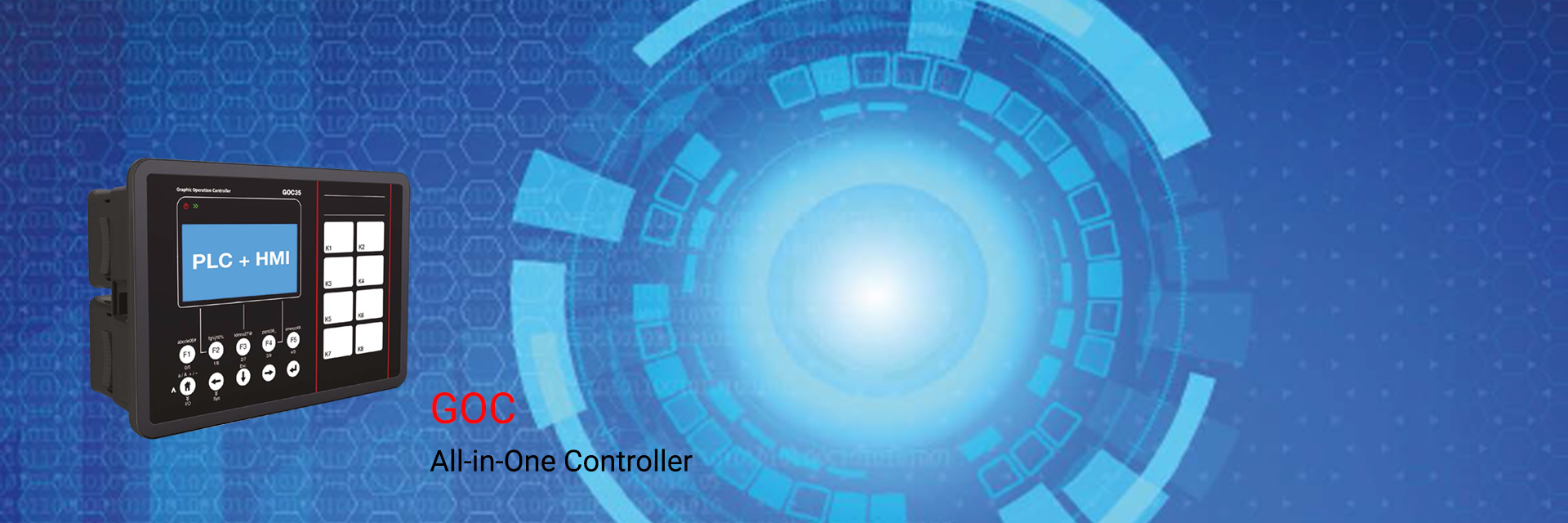 Graphic Operation Controller: SPS mit eingebautem HMI