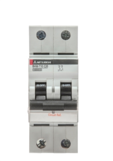 BHW-T10 2P Type D 10A - Mitsubishi Electric Factory Automation - EMEA