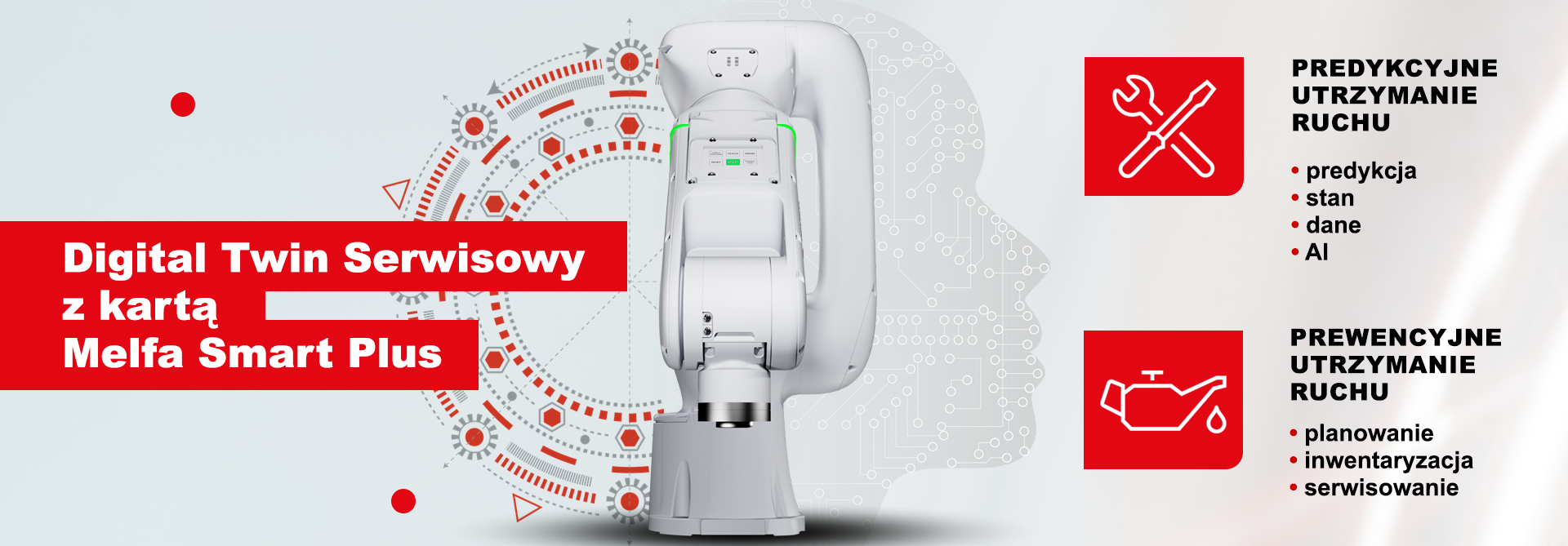 Digital Twin serwisowy z kartą Melfa Smart Plus