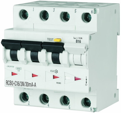 RCBO-C32/3N/30mA-A - Mitsubishi Electric Factory Automation - Norway