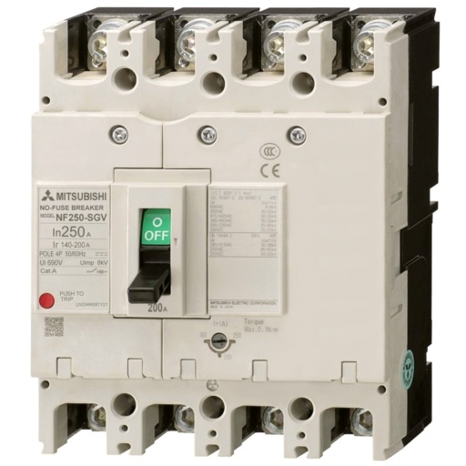 NF250-SGV 4P 175-250A - Mitsubishi Electric Factory Automation - EMEA