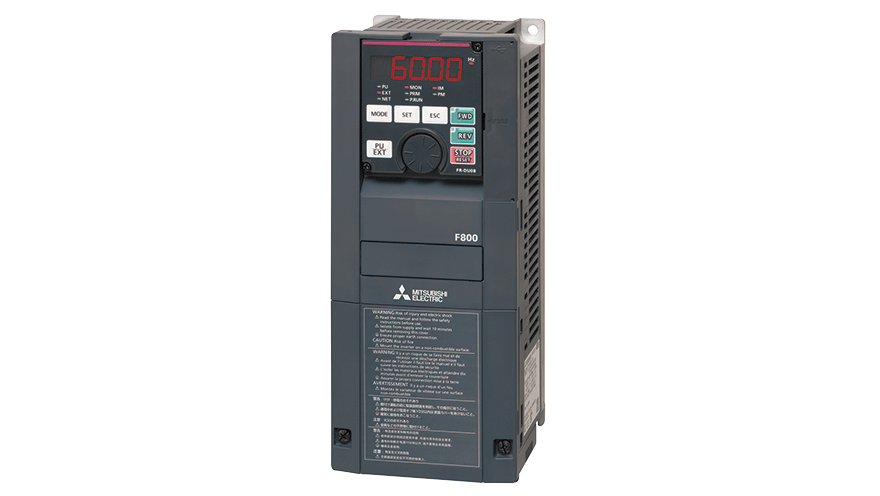FR-F800 Series - Mitsubishi Electric Factory Automation - EMEA