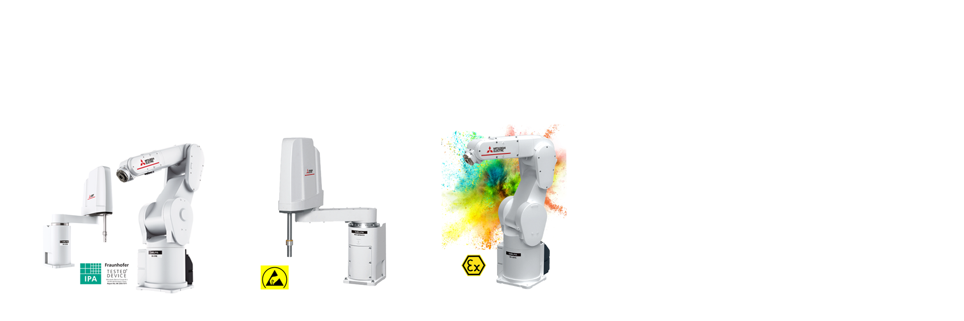 Cleanroom ESD Atex certifications I Robots