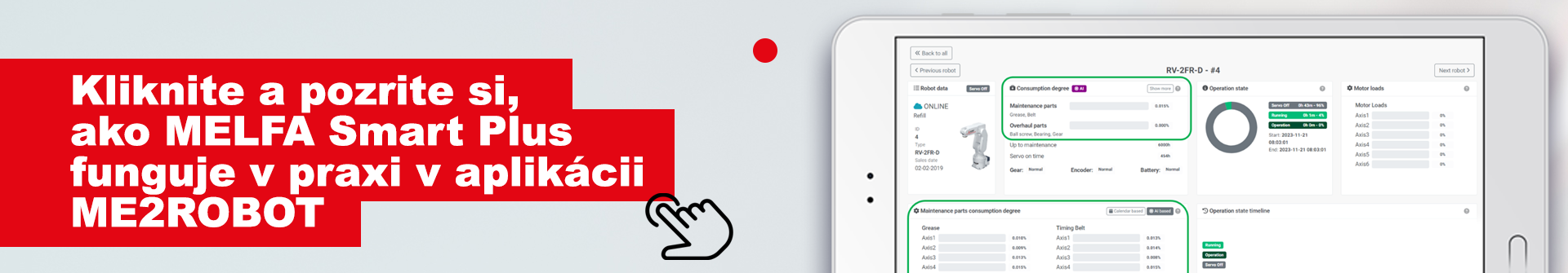 Servisný robot Digital Twin s kartou Melfa Smart Plus - Mitsubishi Electric Factory Automation ...