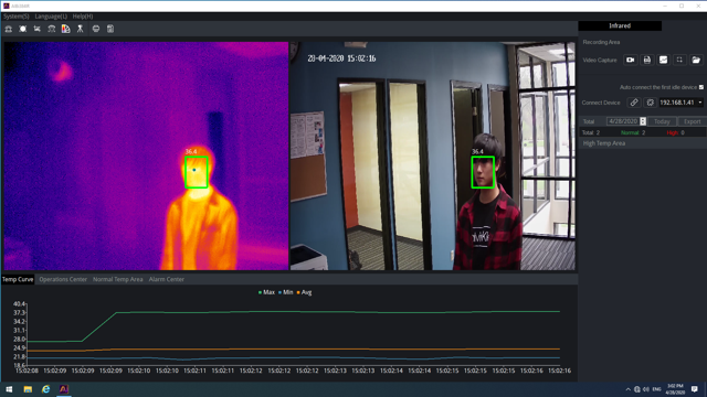 EMA thermal scanner speeds temp checks, incorporates HD images