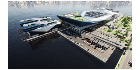 Meyer Floating Solutions unveils floating cruise terminals