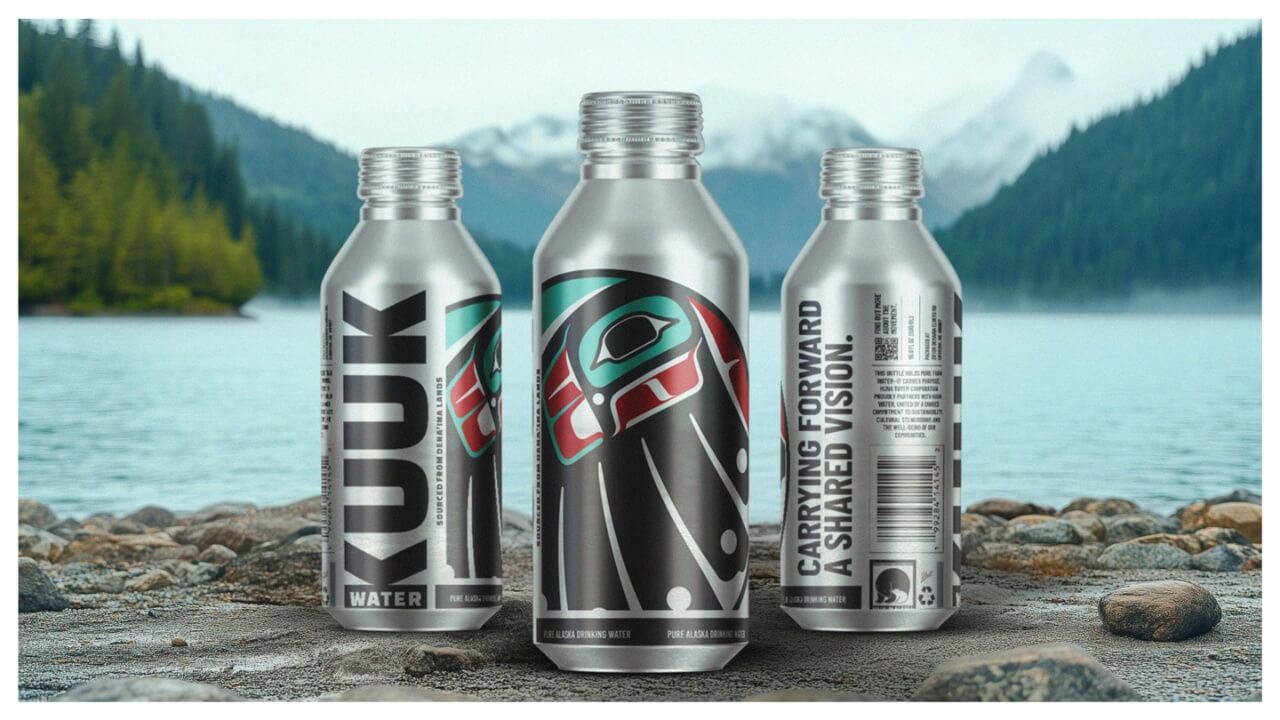 Huna Totem ports to cut plastic with resealable Kuuk Water