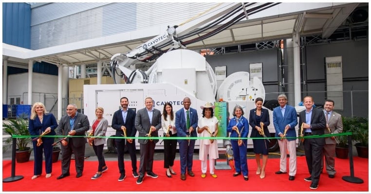 Shore power is officially launched at PortMiami