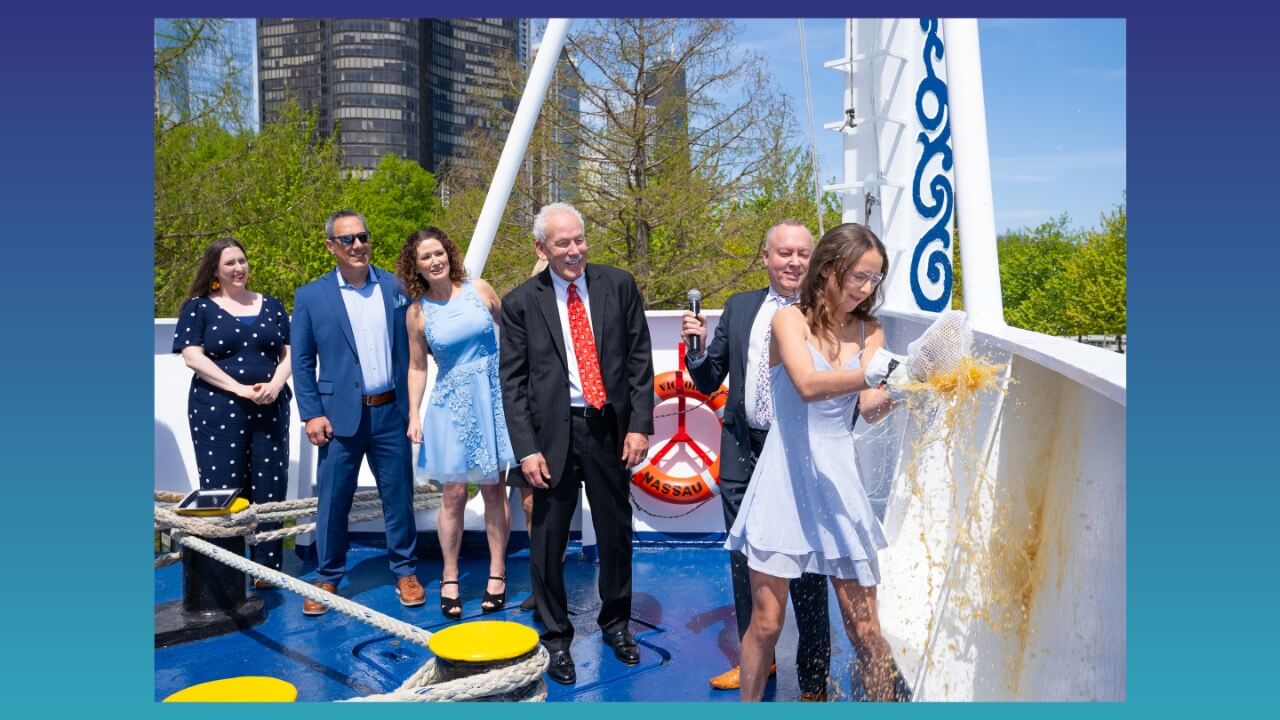 Victory II is named in Chicago Navy Pier cruise first