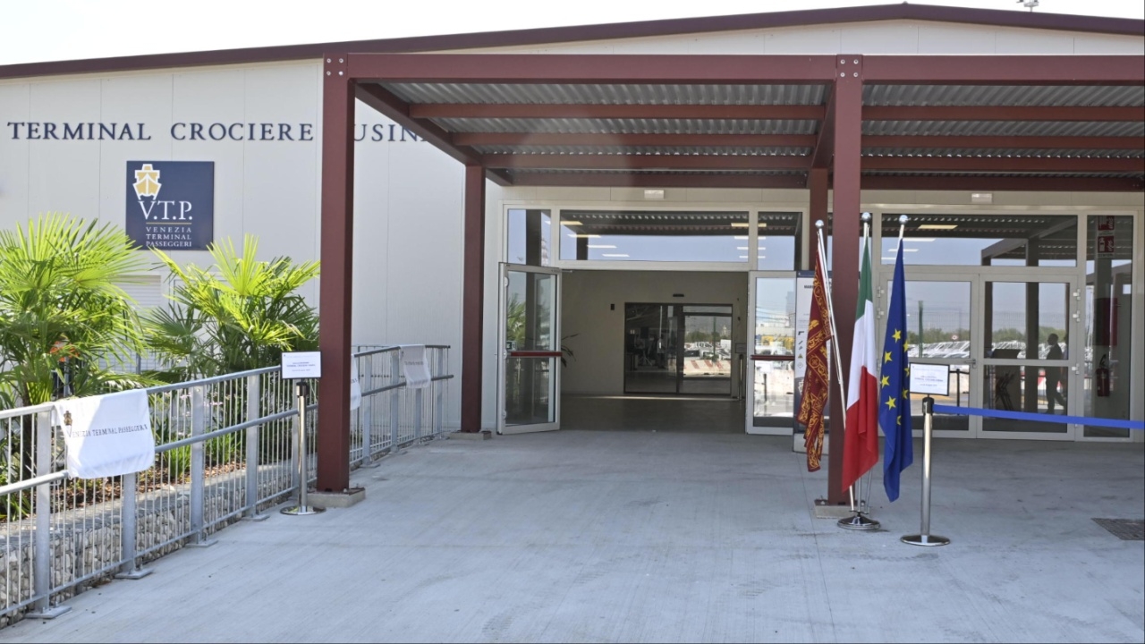 Venice's Fusina Cruise Terminal opens