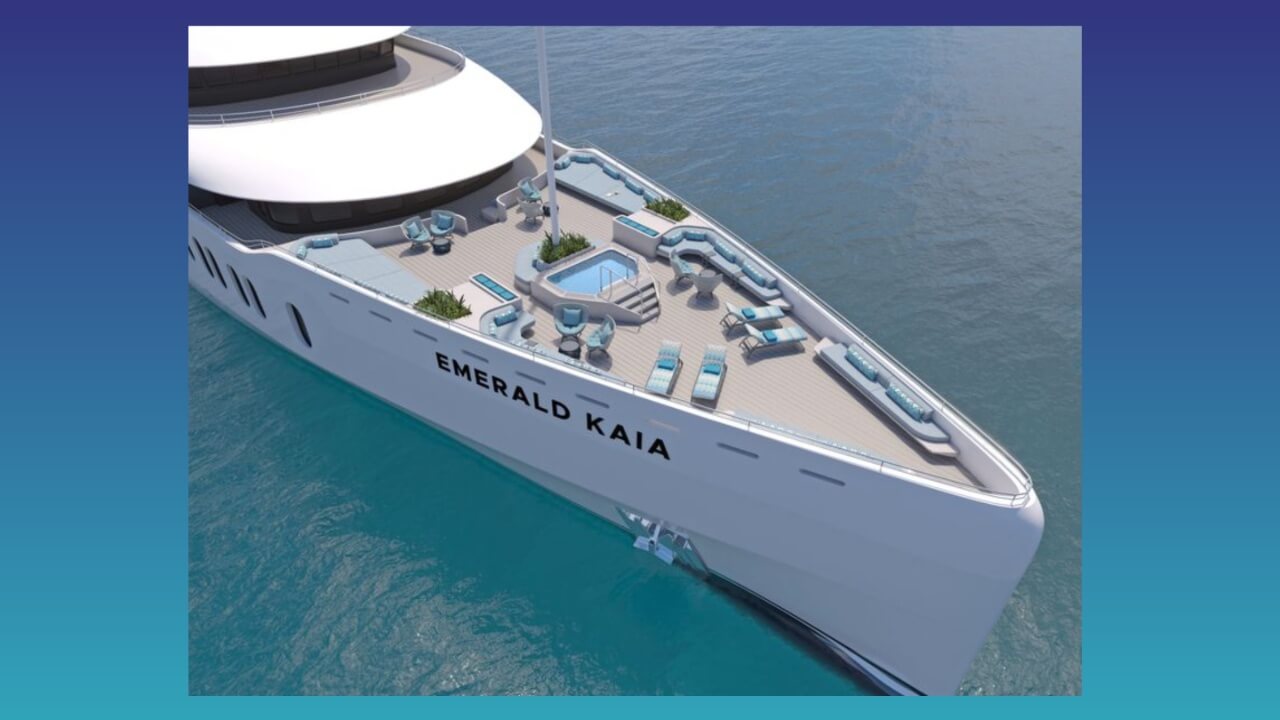 Scenic Group's yacht Emerald Kaia completes sea trials