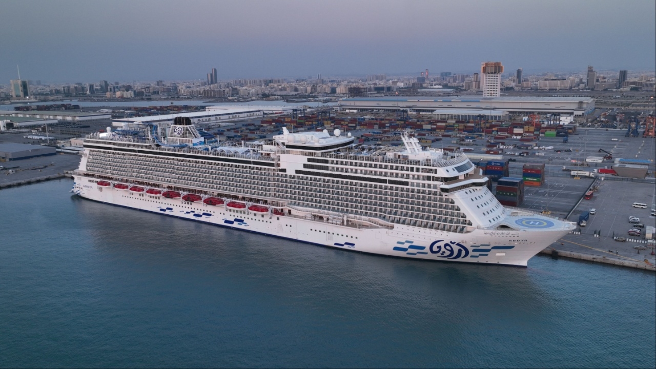 Aroya's first cruise from Jeddah underway