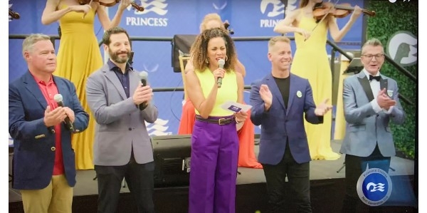 Next-gen Princess Cruises ship Sun Princess sports geodesic dome