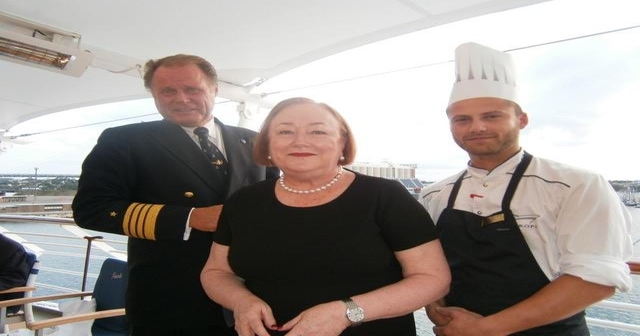 Capt. Dag hosts gourmet caviar dinner aboard Europa in Sydney