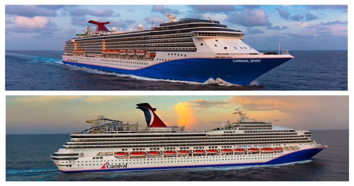 Carnival Sunshine replacing Spirit in Galveston 2027/28