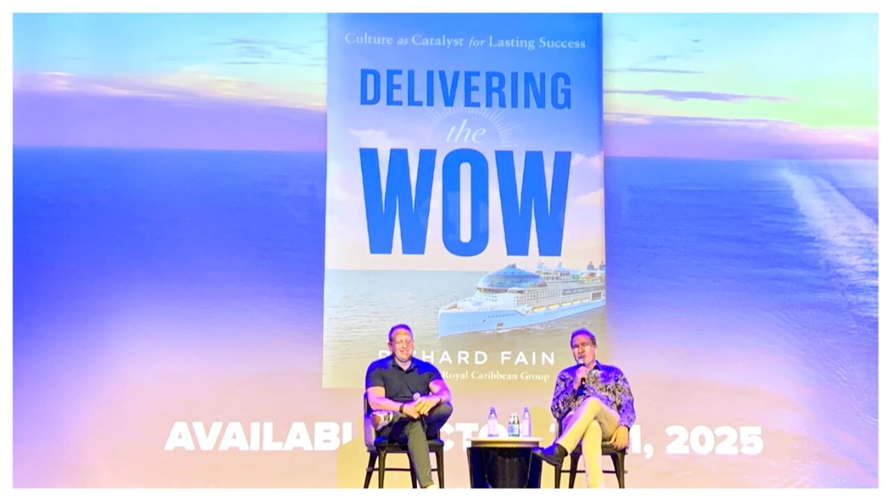 Richard Fain talks about his book, "Delivering the Wow"