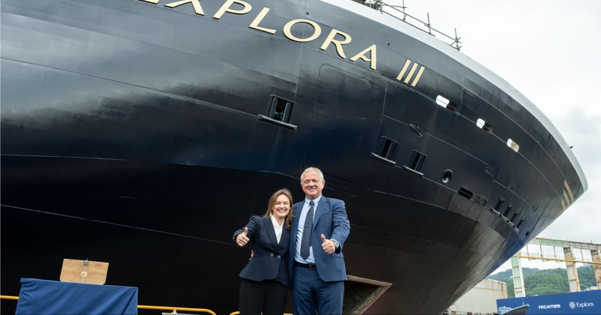 Explora's triple milestone at Fincantieri shipyard