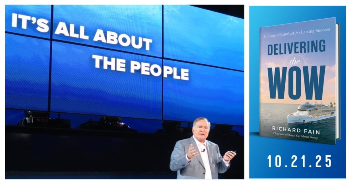 Richard Fain talks about his book, "Delivering the Wow"