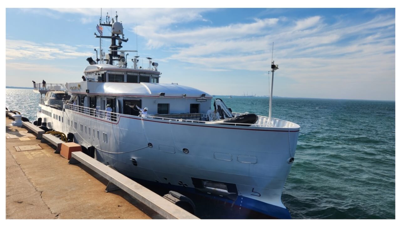 Paspaley Pearl arrives in Darwin after Singapore makeover