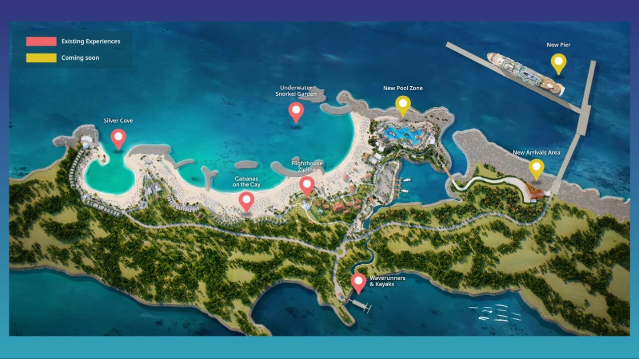 Coco Cay Map Site Perfect Day At Coco Cay With Kids | The Jetsetting