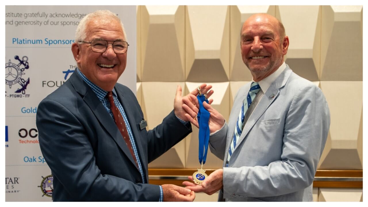 Capt. Trevor Bailey assumes Nautical Institute presidency