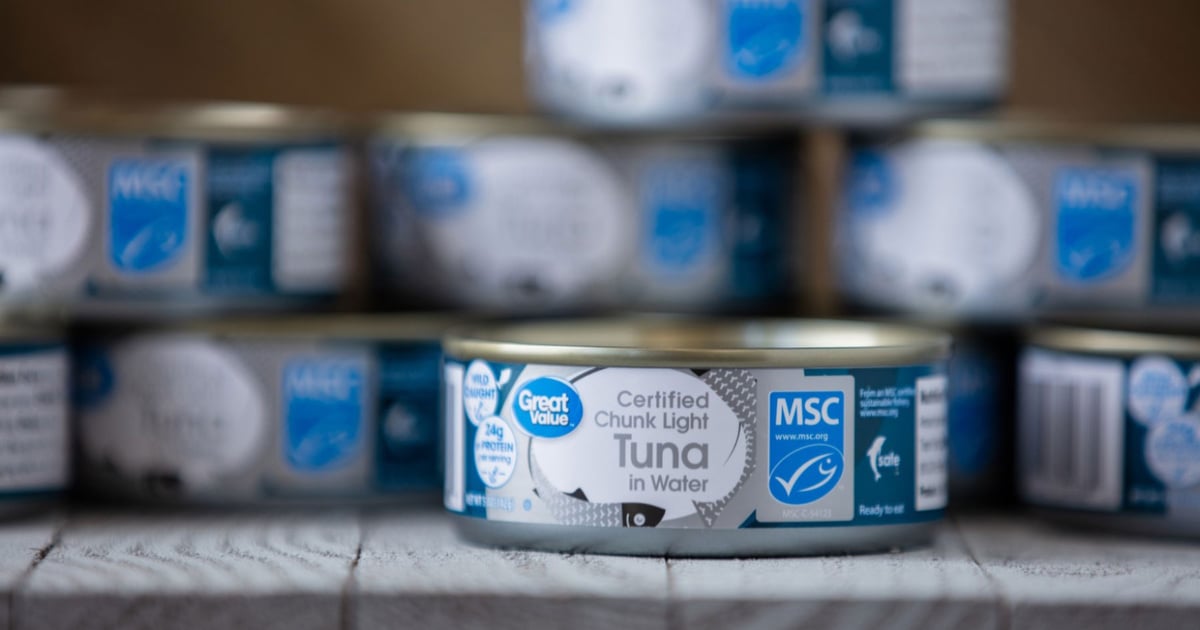Walmart to Source Sustainable Tuna for Private Label
