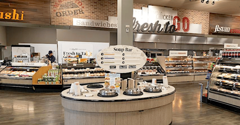 Consumer appetite grows for grocery store foodservice