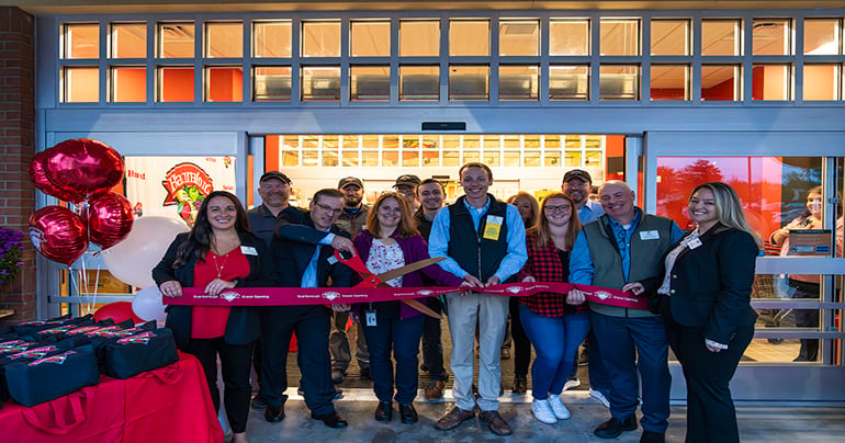 Take a look inside a new Hannaford store