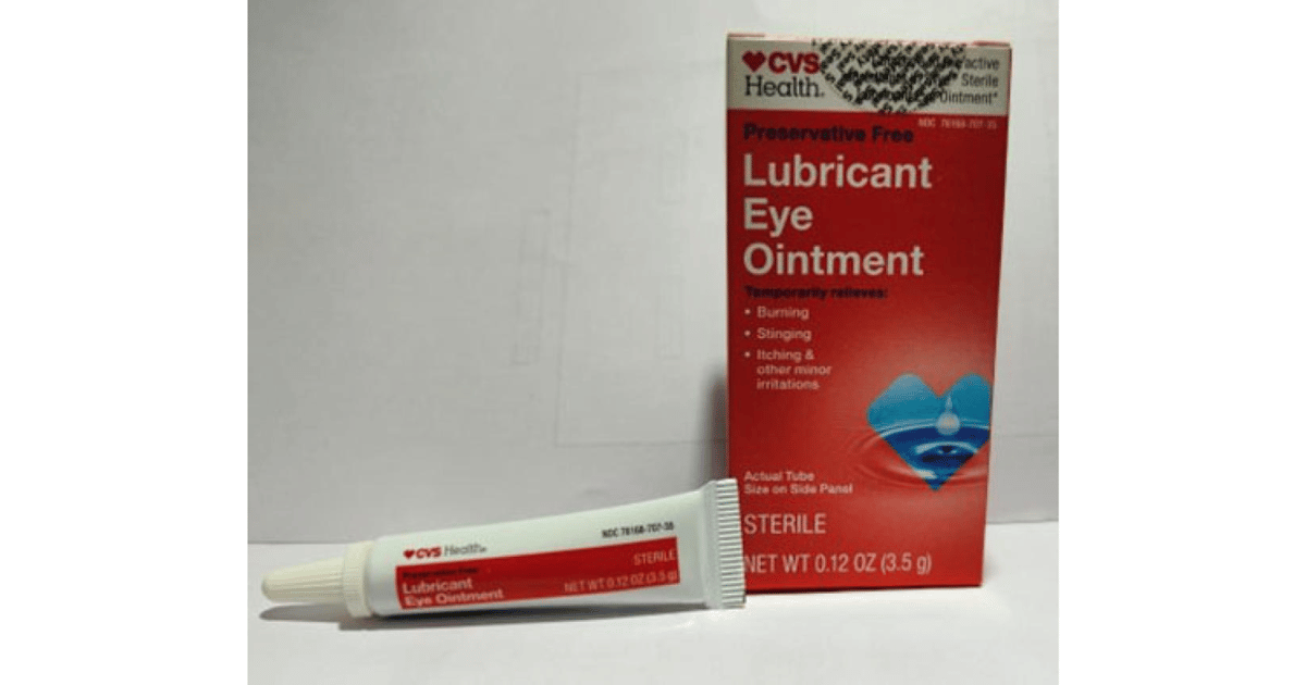 Eye ointment sold at Walmart, CVS recalled
