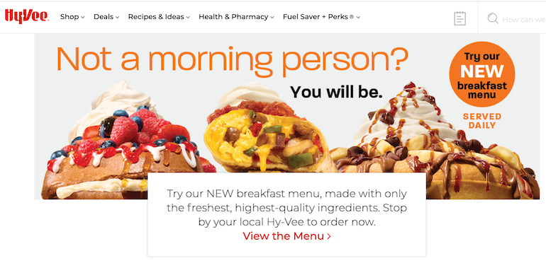 Hy-Vee’s Mealtime To Go serves up breakfast