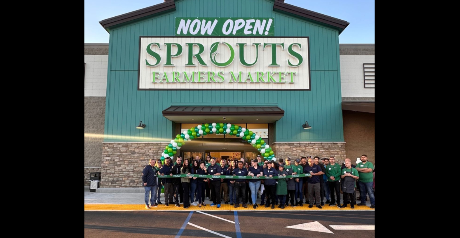 Sprouts Farmers Market now has two locations in Bakersfield, California