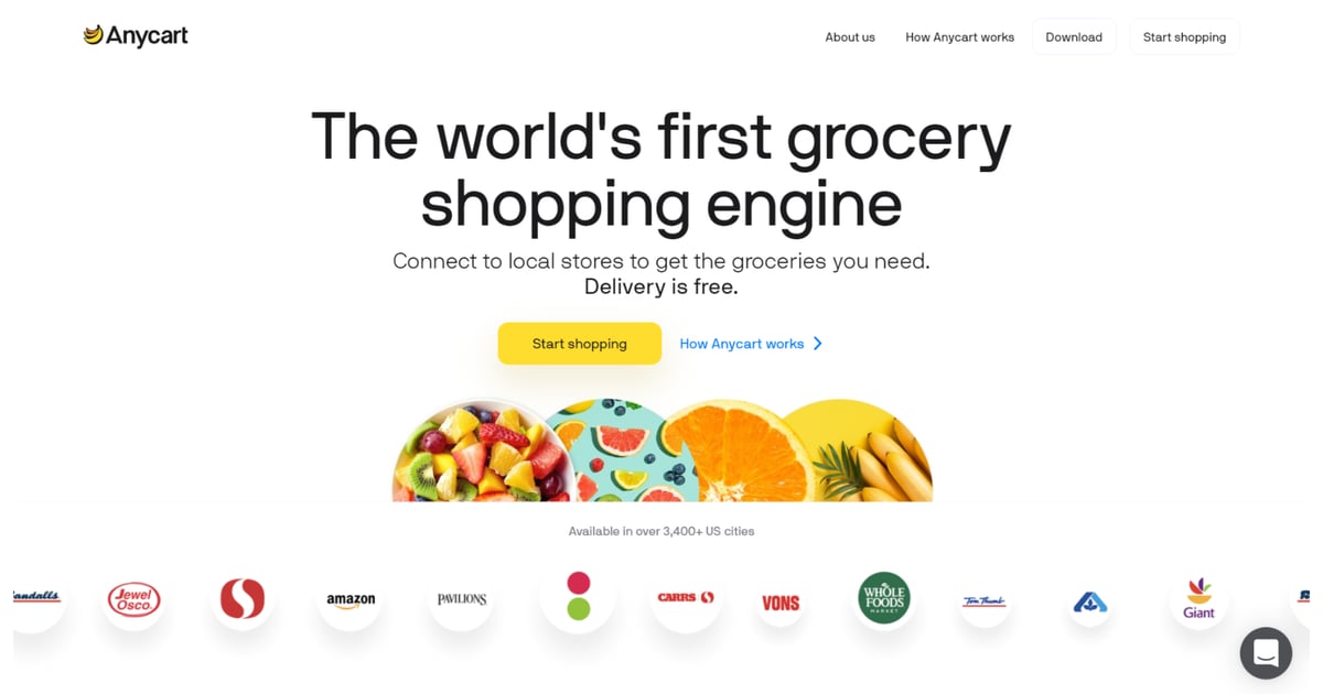 Anycart, the 'Expedia for Grocery,' Announces Platform Launch