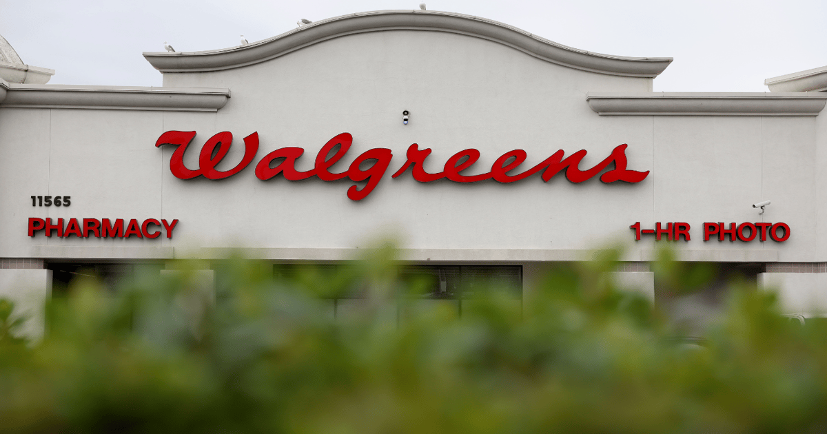 Walgreens plans to close 1,200 stores in the next three years