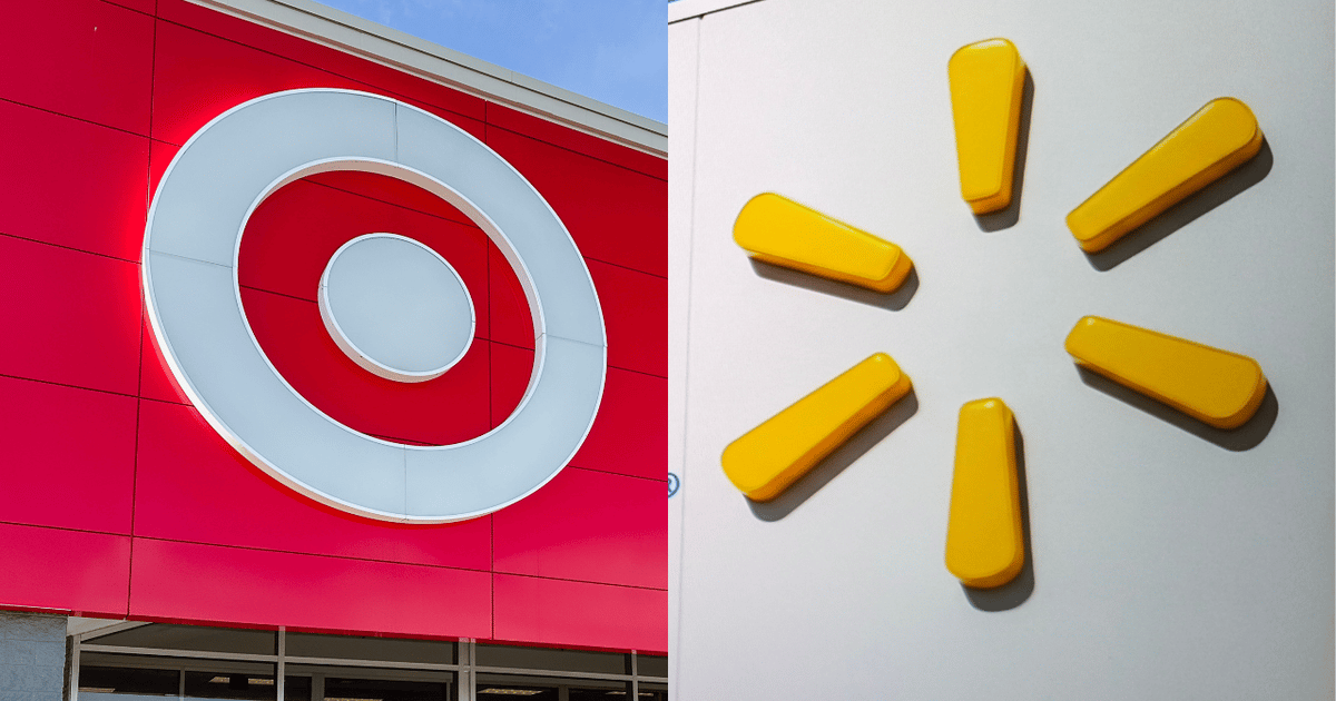 Target, Walmart traffic numbers trending in different directions