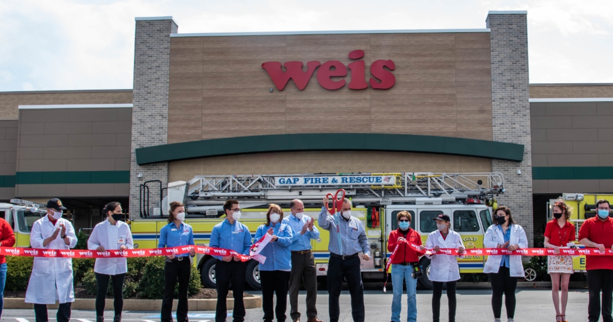 Weis Market Reopens Store Damaged By Fire