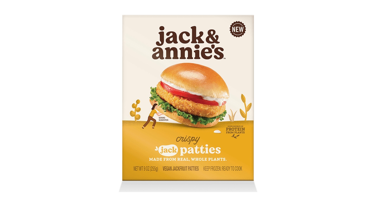 Jack & Annie’s Crispy Jack Patties, Buffalo Jack Patties, Crispy Gluten ...