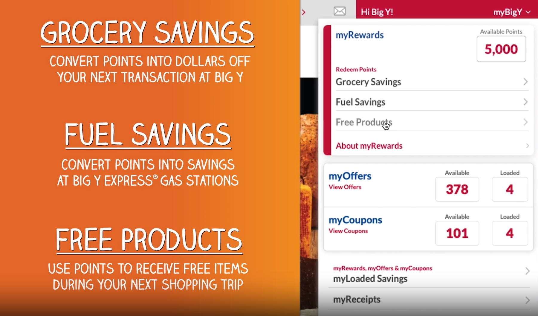 Big Y Foods launches new rewards program