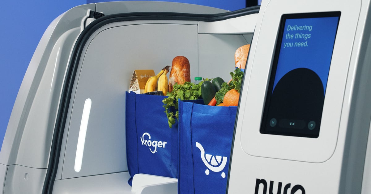 Kroger Accelerates Unmanned Grocery Delivery in Houston