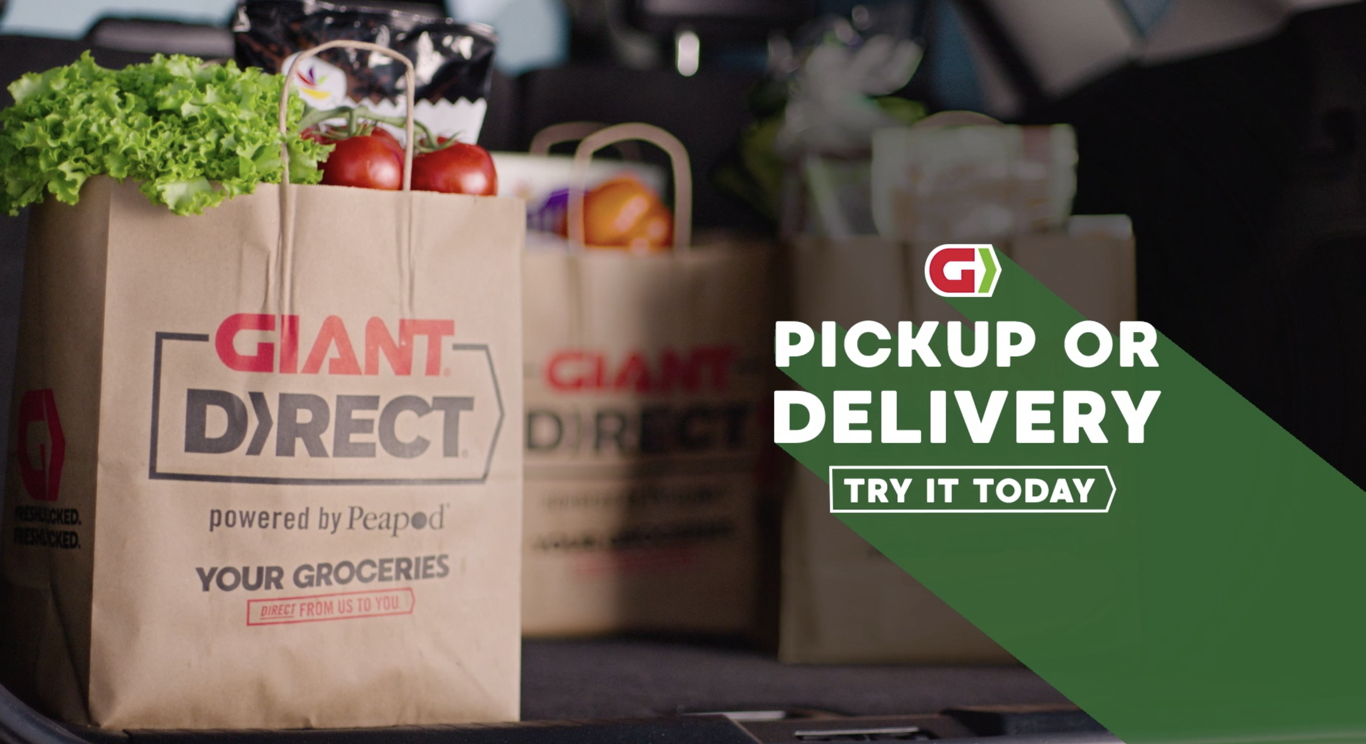 Giant Food launches ad campaign focused on grocery pickup