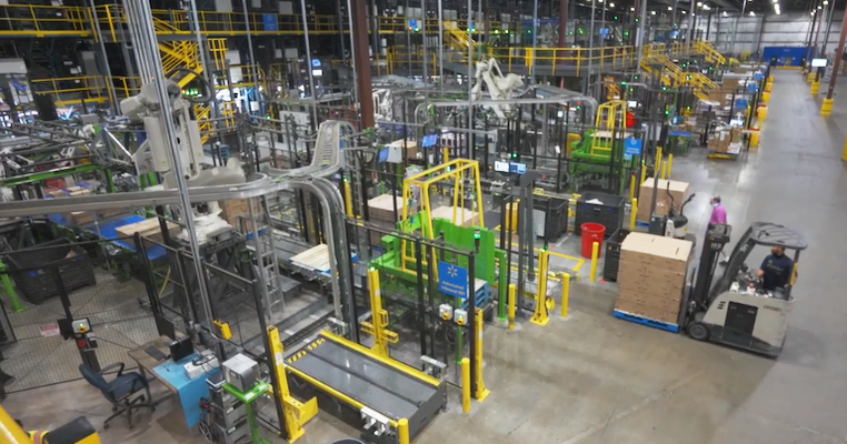 Walmart kicks off automation of 25 regional distribution centers