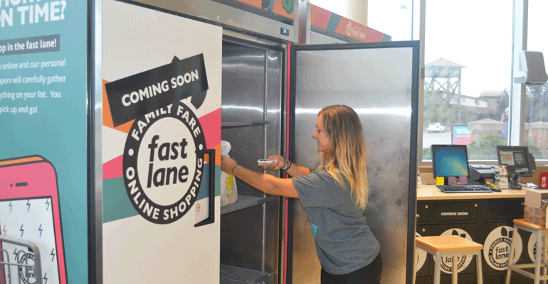 SpartanNash launches first Fast Lane-equipped store