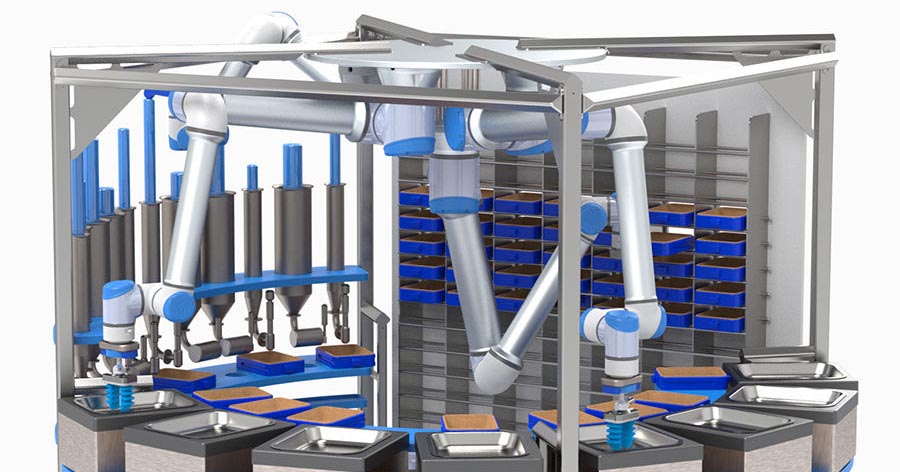 Ocado Takes Stake in Robotic Meal Preparer