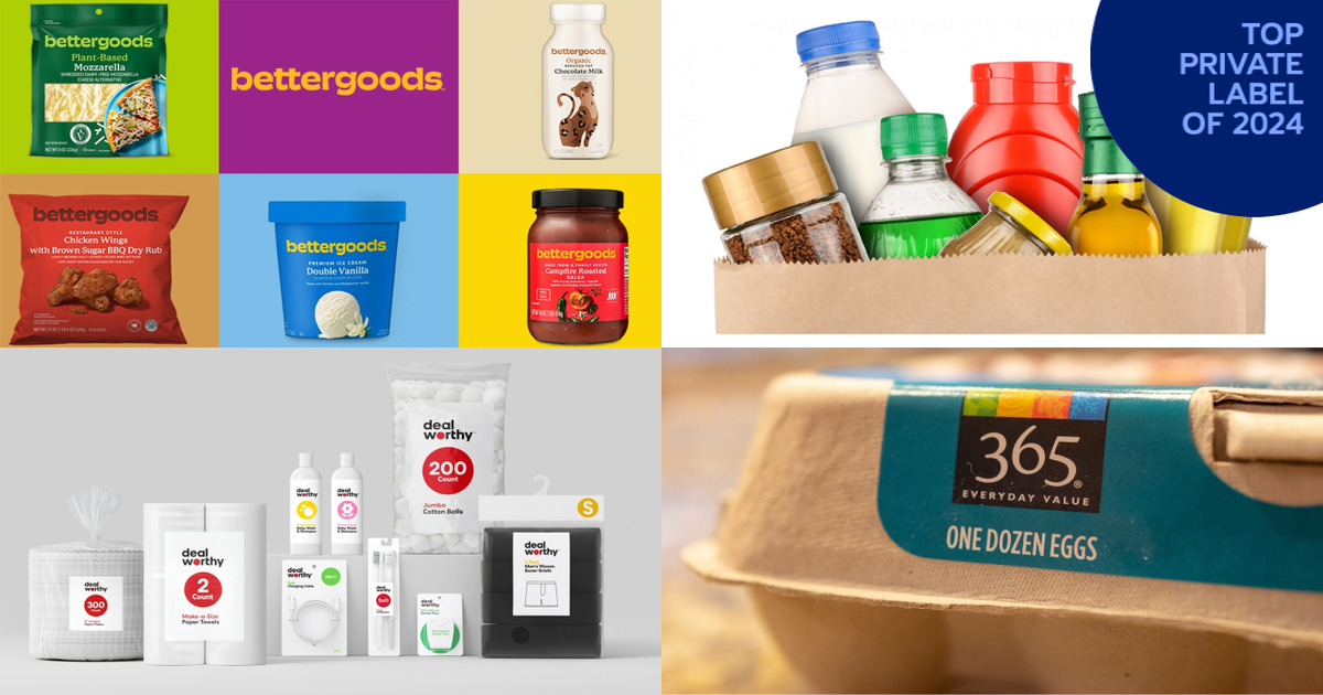 The top new private label grocery lines of 2024