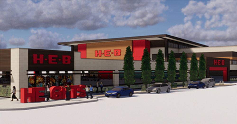 H-E-B Pops Top on Houston Heights