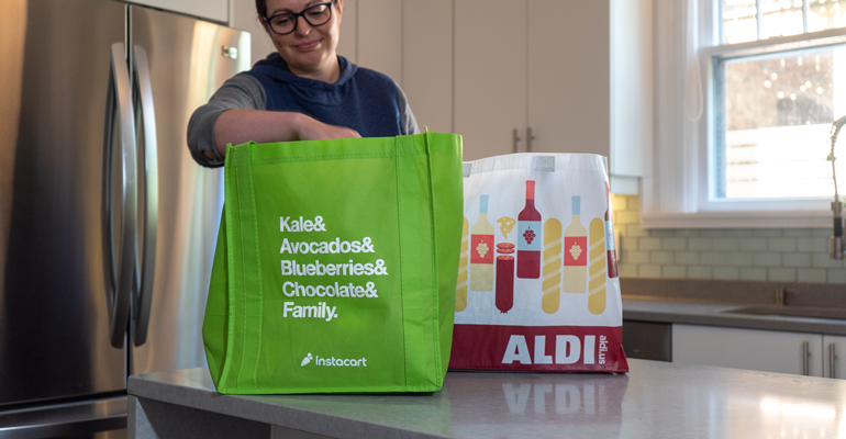 Aldi goes nationwide with Instacart