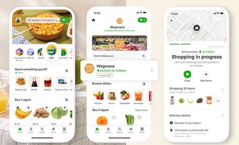 Wegmans launches SNAP EBT payments for Instacart orders