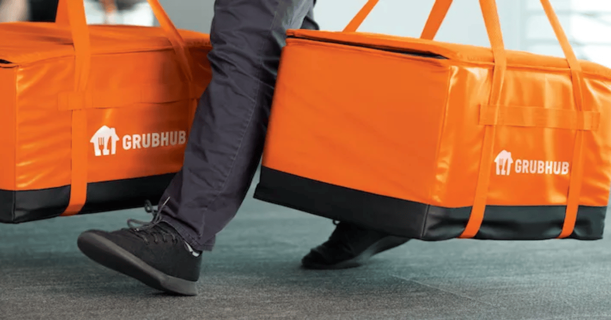 Grubhub users can order groceries