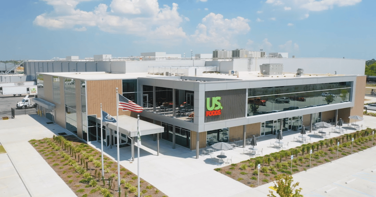 US Foods completes expansion of super-sized Louisiana distribution center